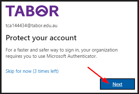 StudentDHC: Multi-Factor Authentication (MFA): Tabor Online | Tabor Online